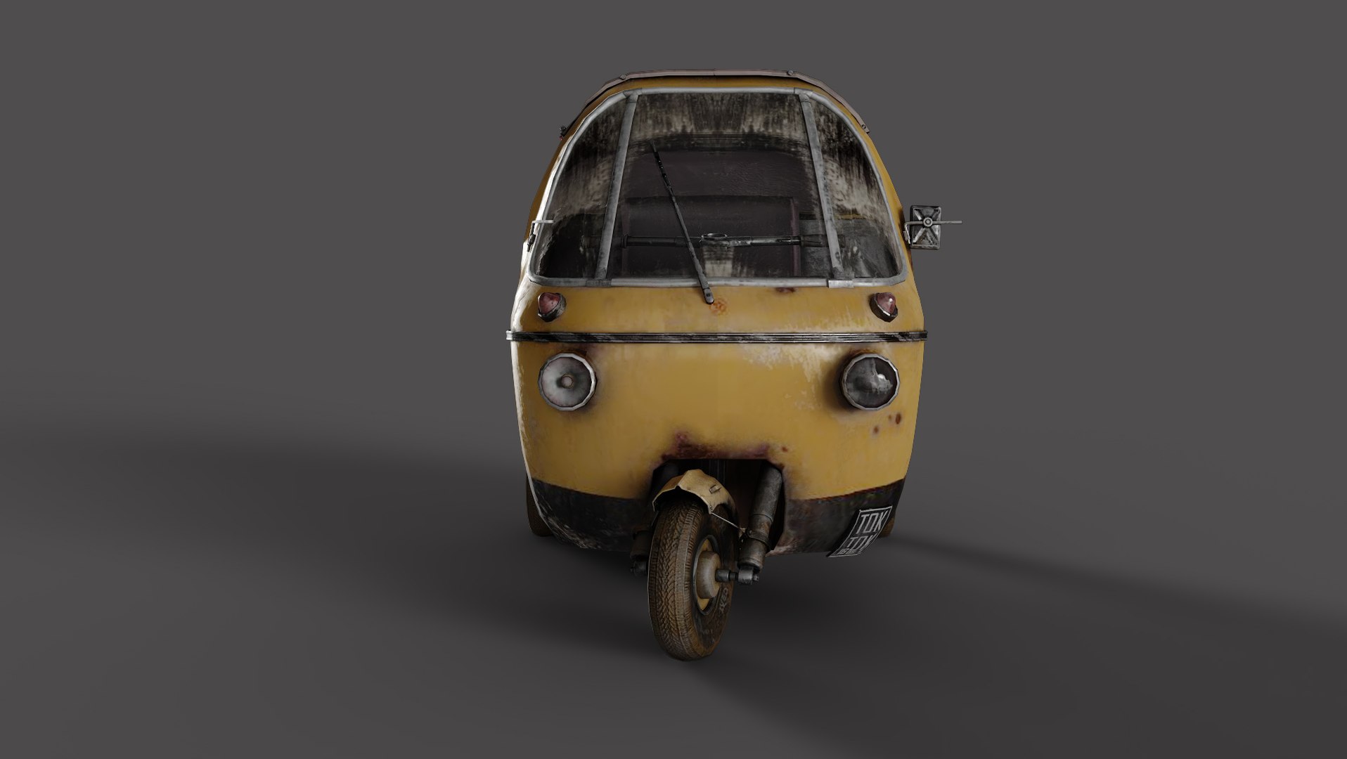 3D TUK-TUK model - TurboSquid 2163743
