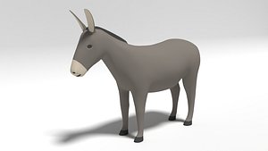 Donkey STL Models for Download | TurboSquid