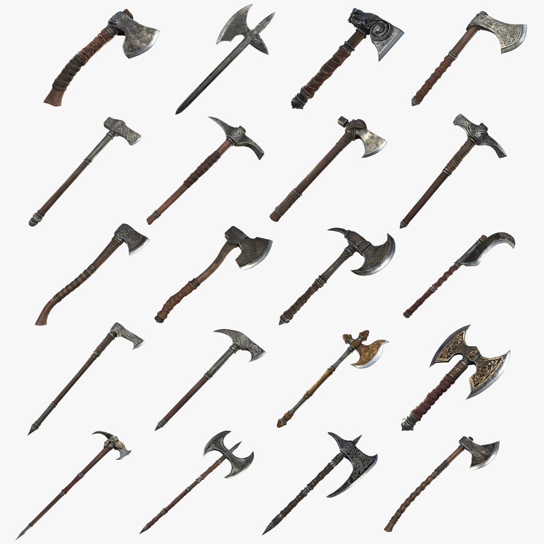 medieval axe types