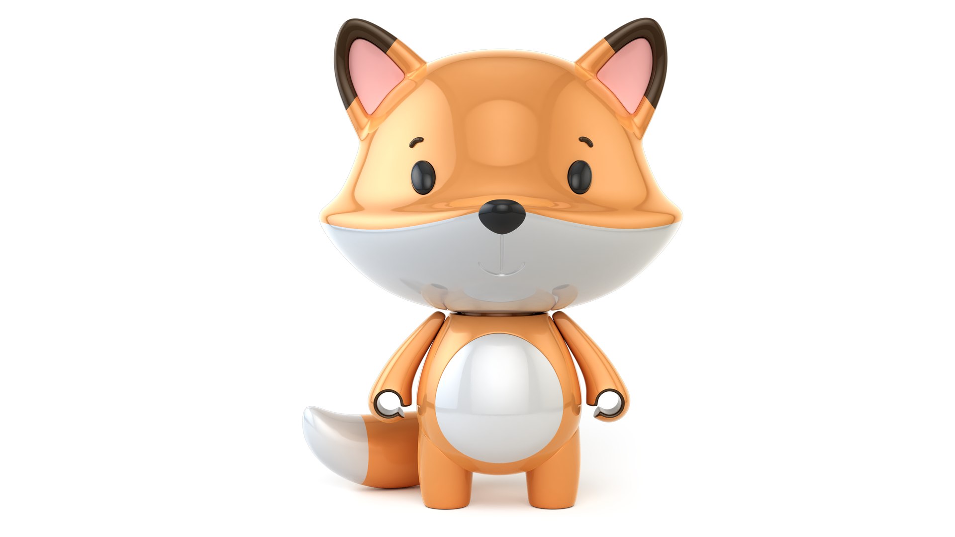 3D Model Fox Toy - TurboSquid 1593543