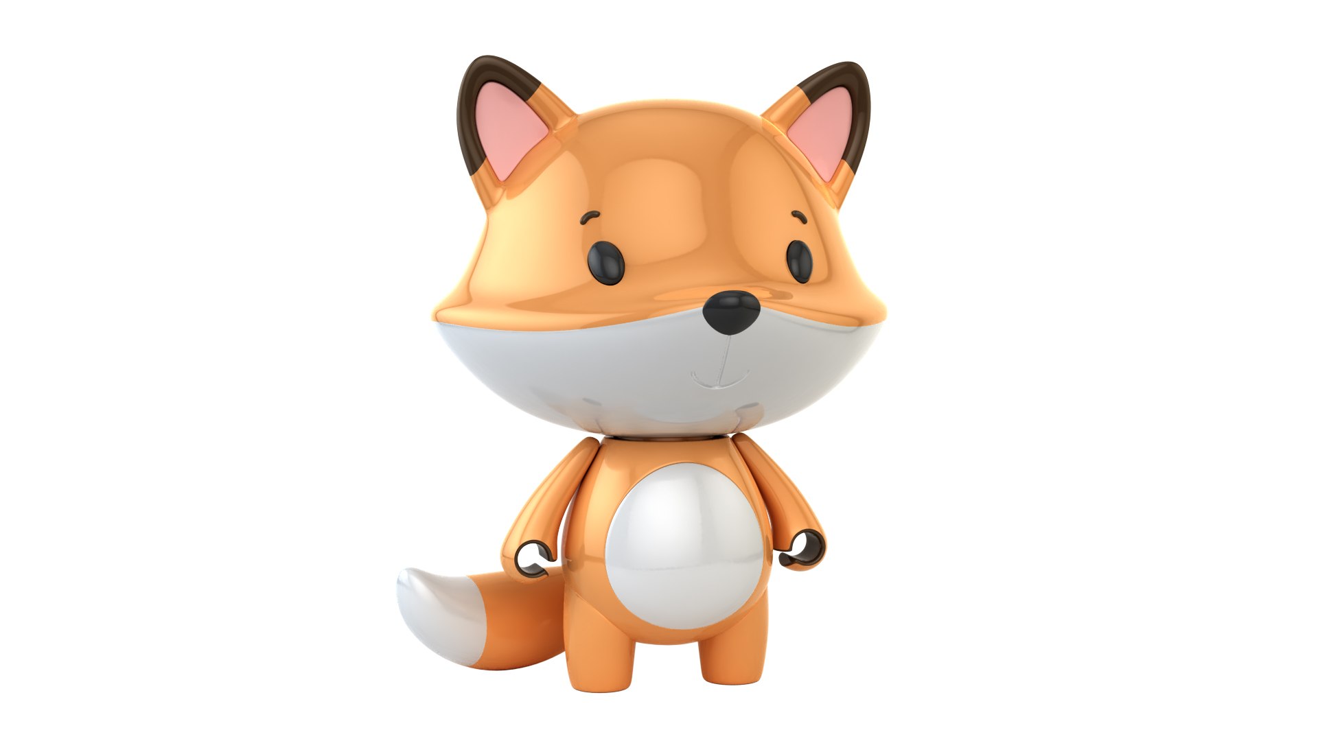 3D Model Fox Toy - TurboSquid 1593543