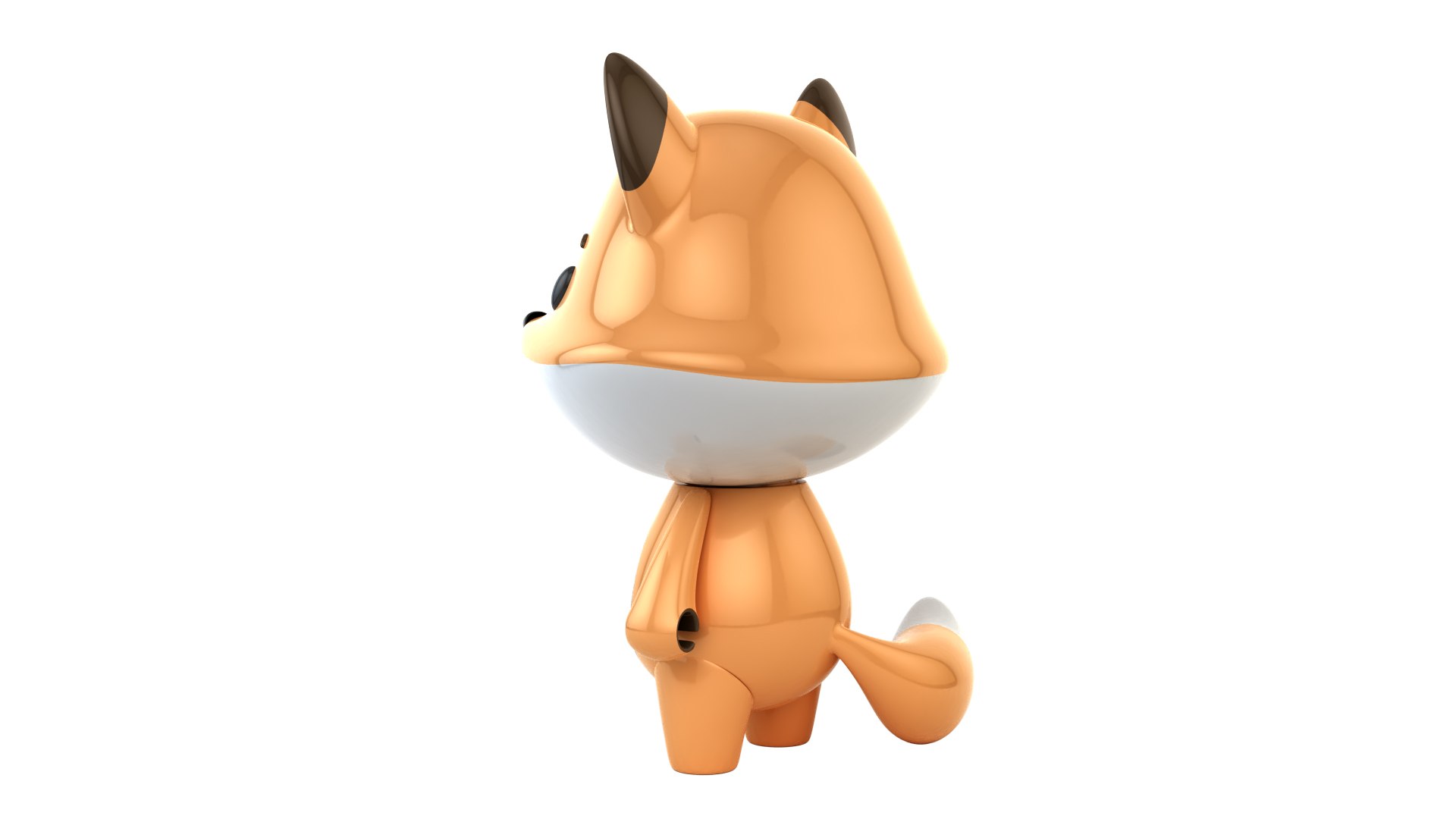 3D Model Fox Toy - TurboSquid 1593543