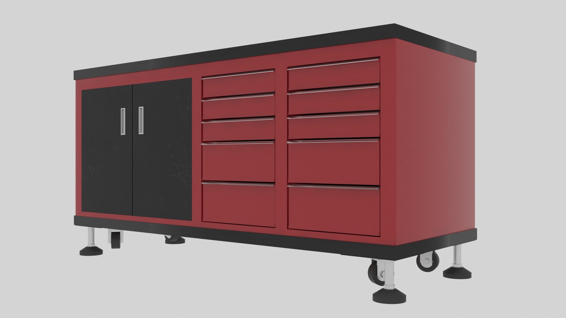 Workshop trolley model - TurboSquid 1382165