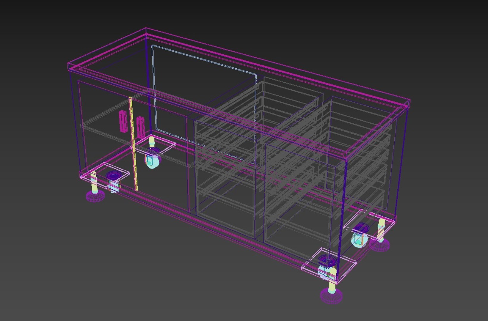 Workshop trolley model - TurboSquid 1382165