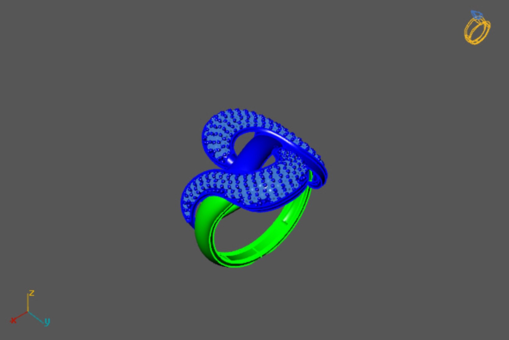 Women Ring Plain Group - 3DM - Render model - TurboSquid 1750658