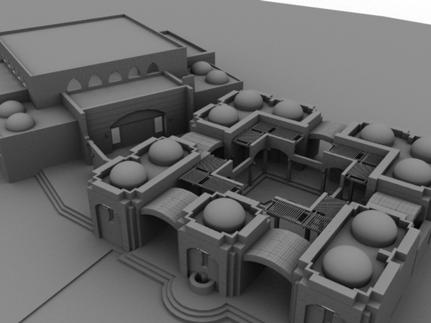 3d Model Of Middle Eastern
