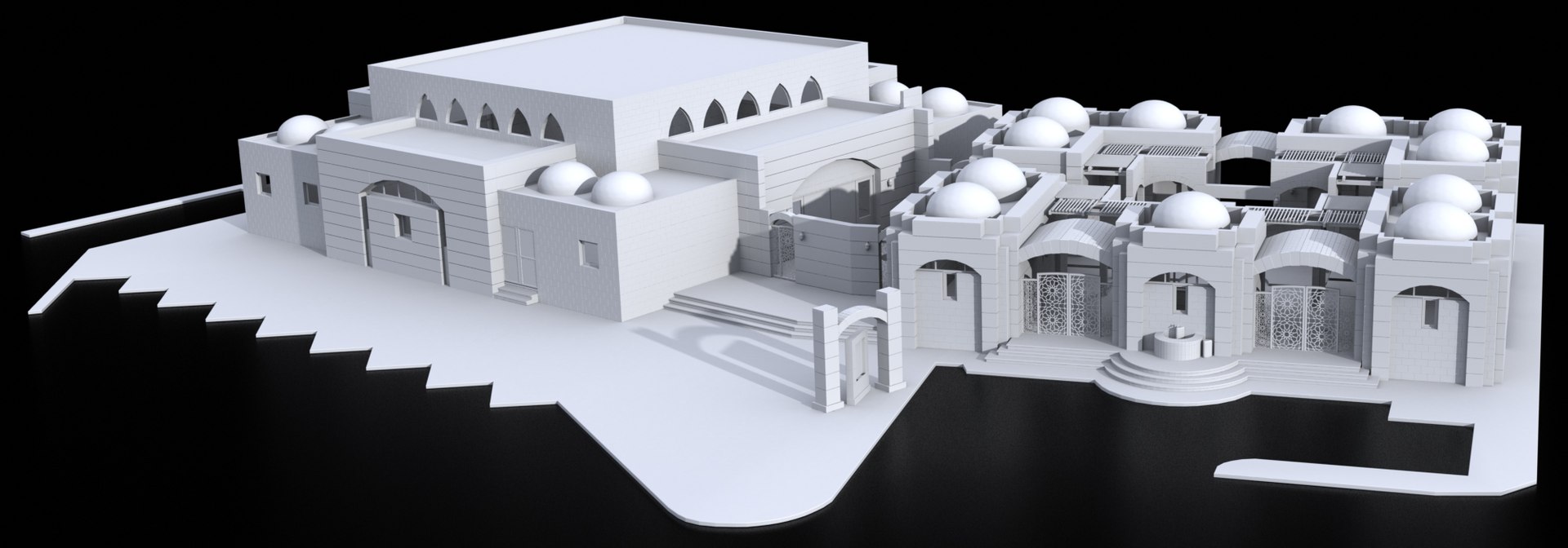 3d Model Of Middle Eastern