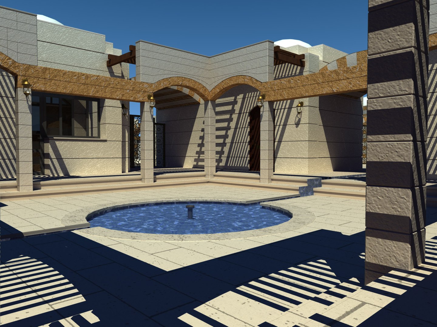 3d Model Of Middle Eastern