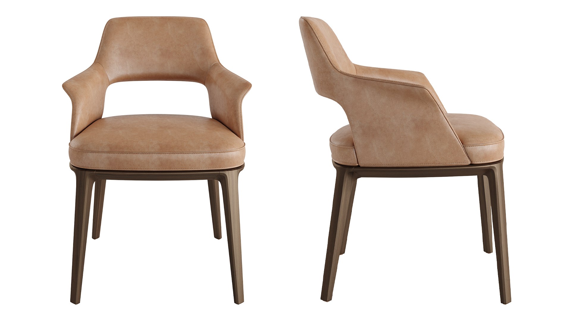 Poliform Sophie Lite Chair 3D Model - TurboSquid 2077833