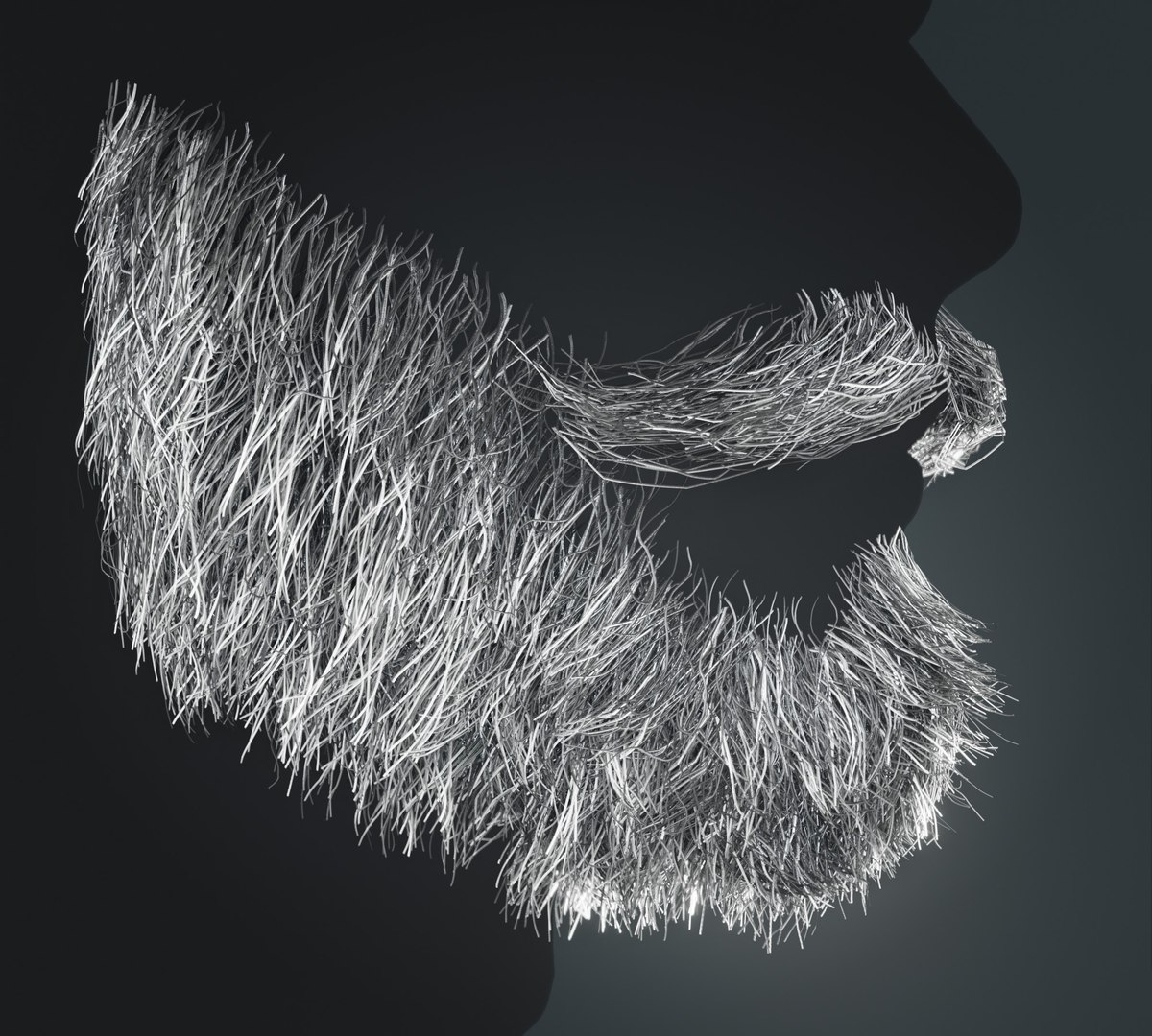 3D Beard RealTime 14 Version 1 - TurboSquid 1892376