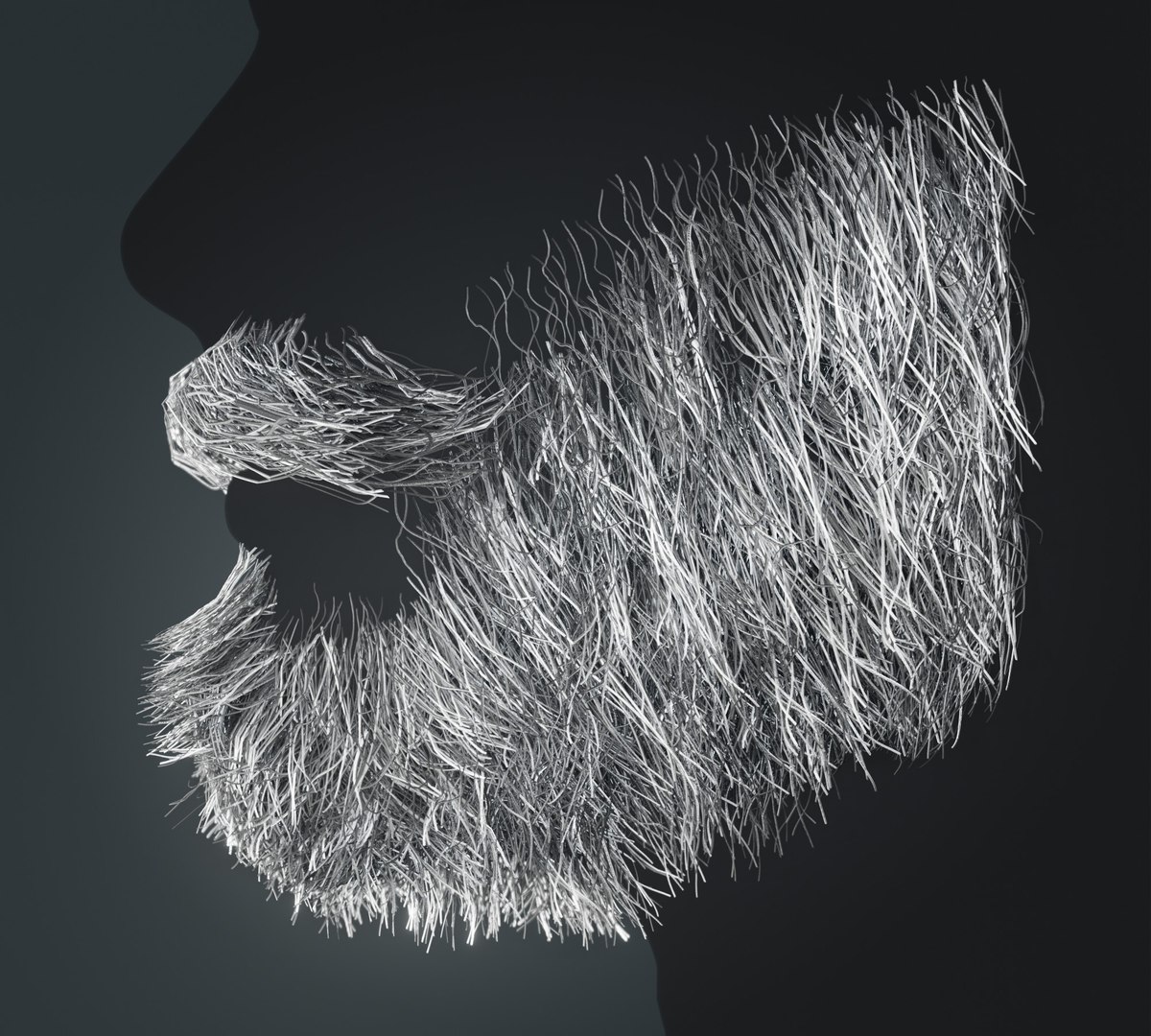 3D Beard RealTime 14 Version 1 - TurboSquid 1892376