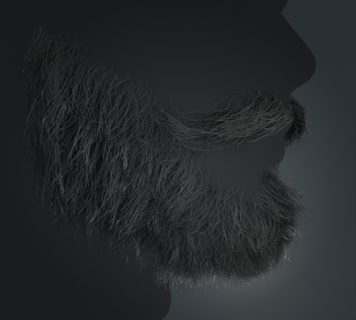 3D Beard RealTime 14 Version 1 - TurboSquid 1892376