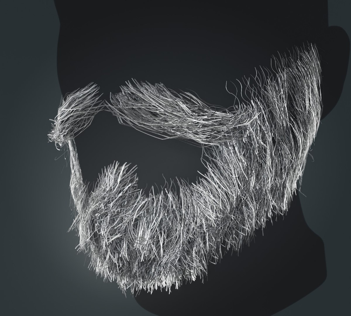 3D Beard RealTime 14 Version 1 - TurboSquid 1892376