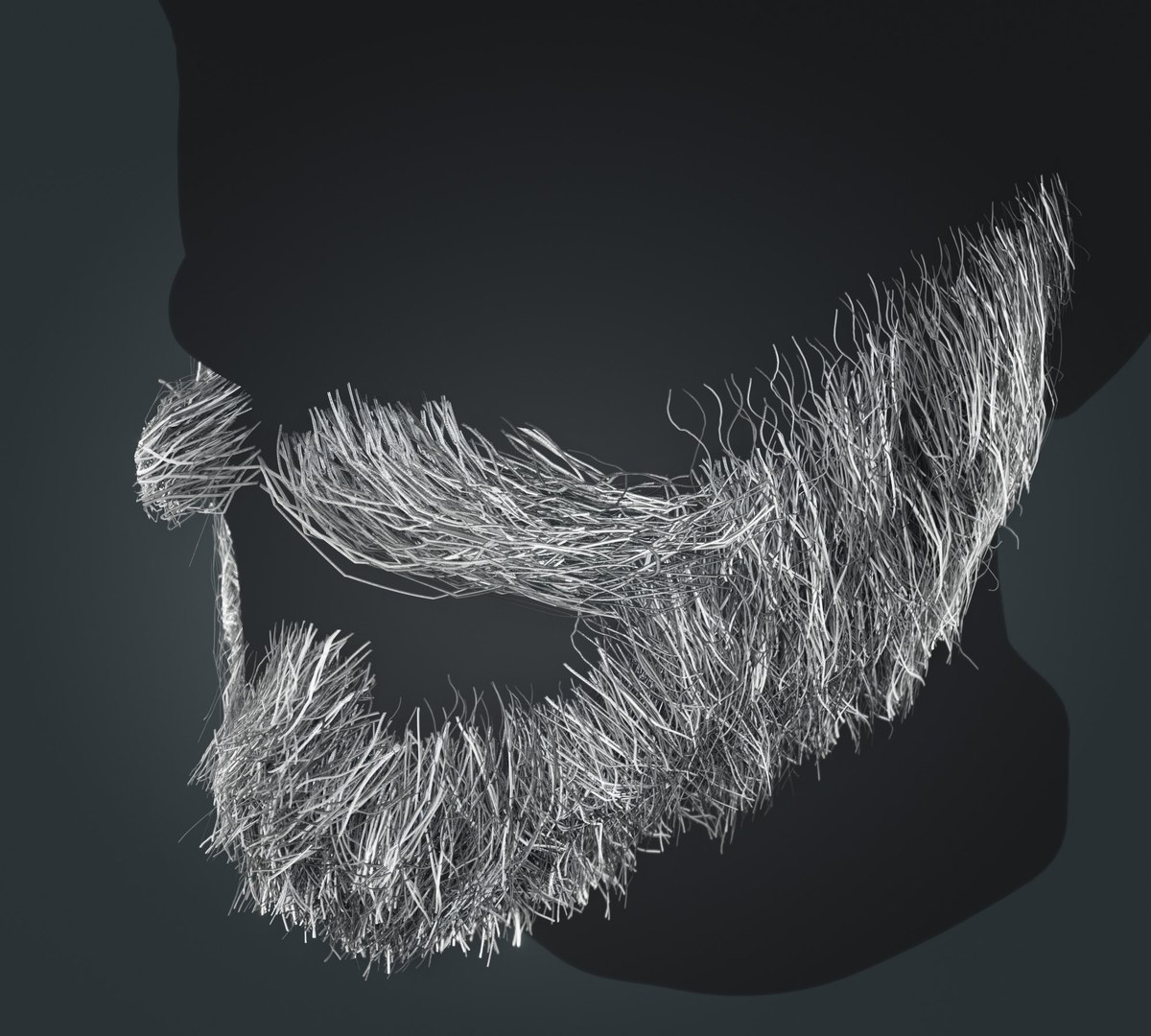 3D Beard RealTime 14 Version 1 - TurboSquid 1892376