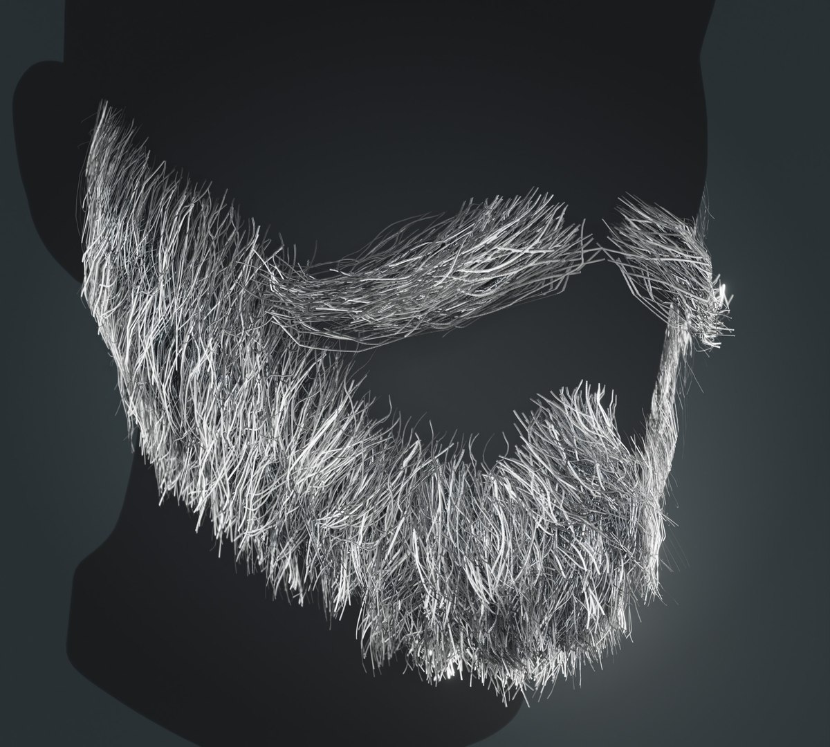 3D Beard RealTime 14 Version 1 - TurboSquid 1892376