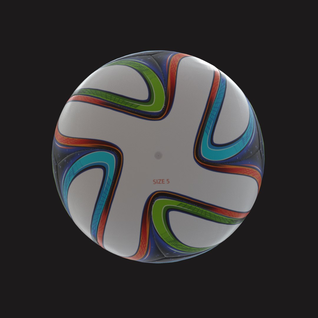 3D Brazil Ball - TurboSquid 1661036