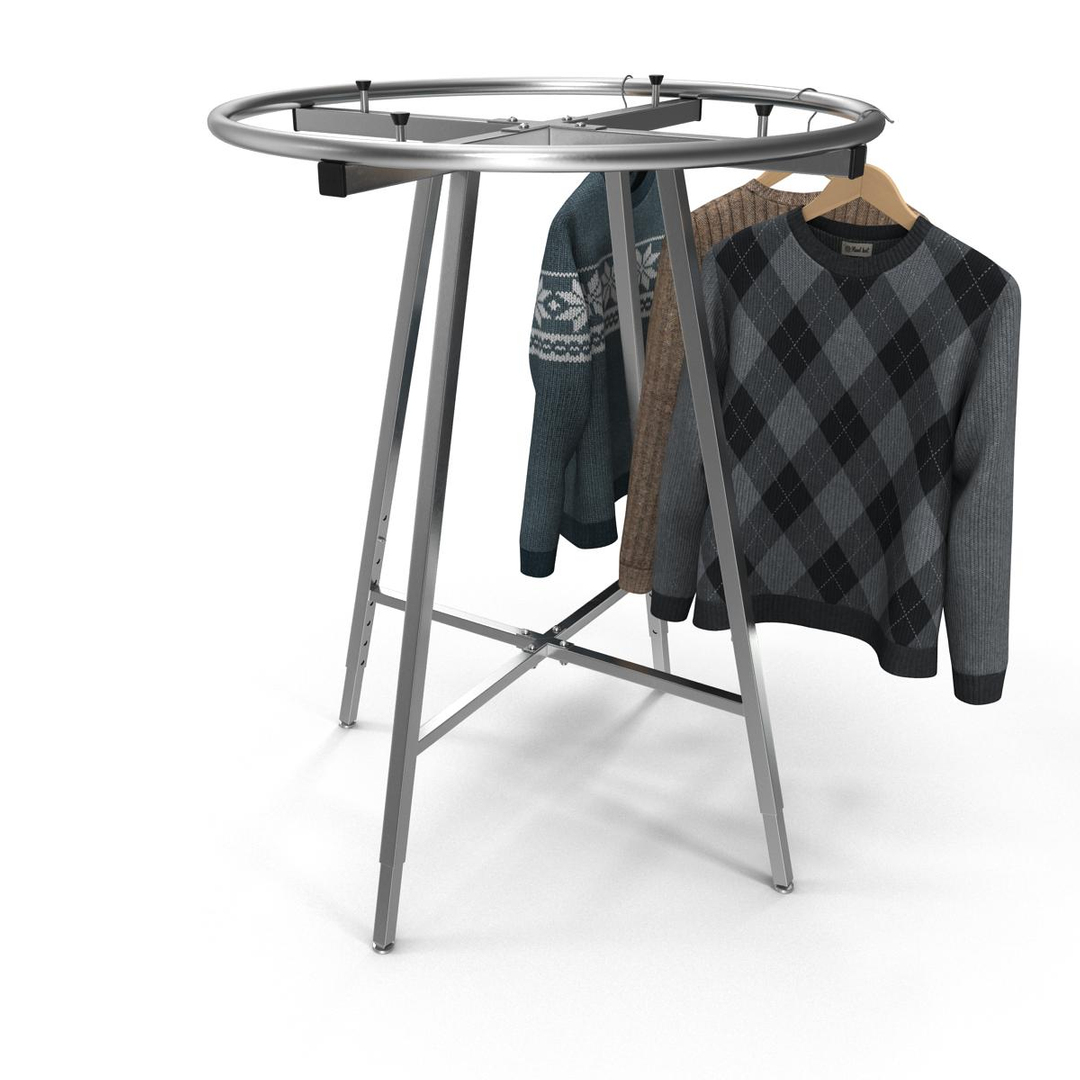 Clothing Rack 2 3d Model