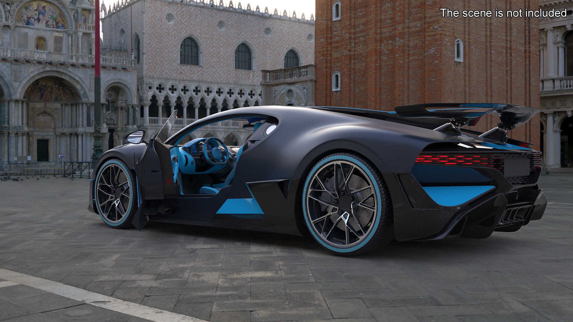 Luxury Car Grey Simplified 3D Model - TurboSquid 2289459