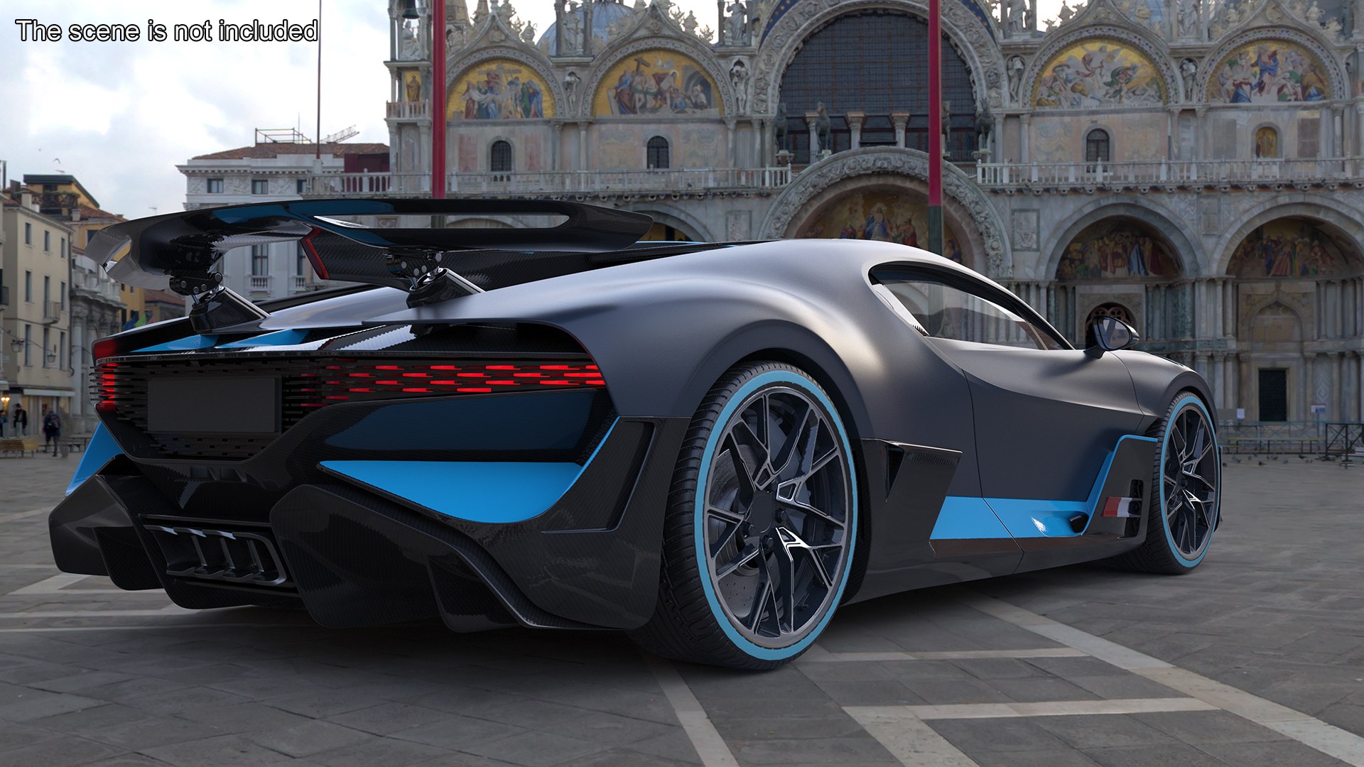 Luxury Car Grey Simplified 3D Model - TurboSquid 2289459