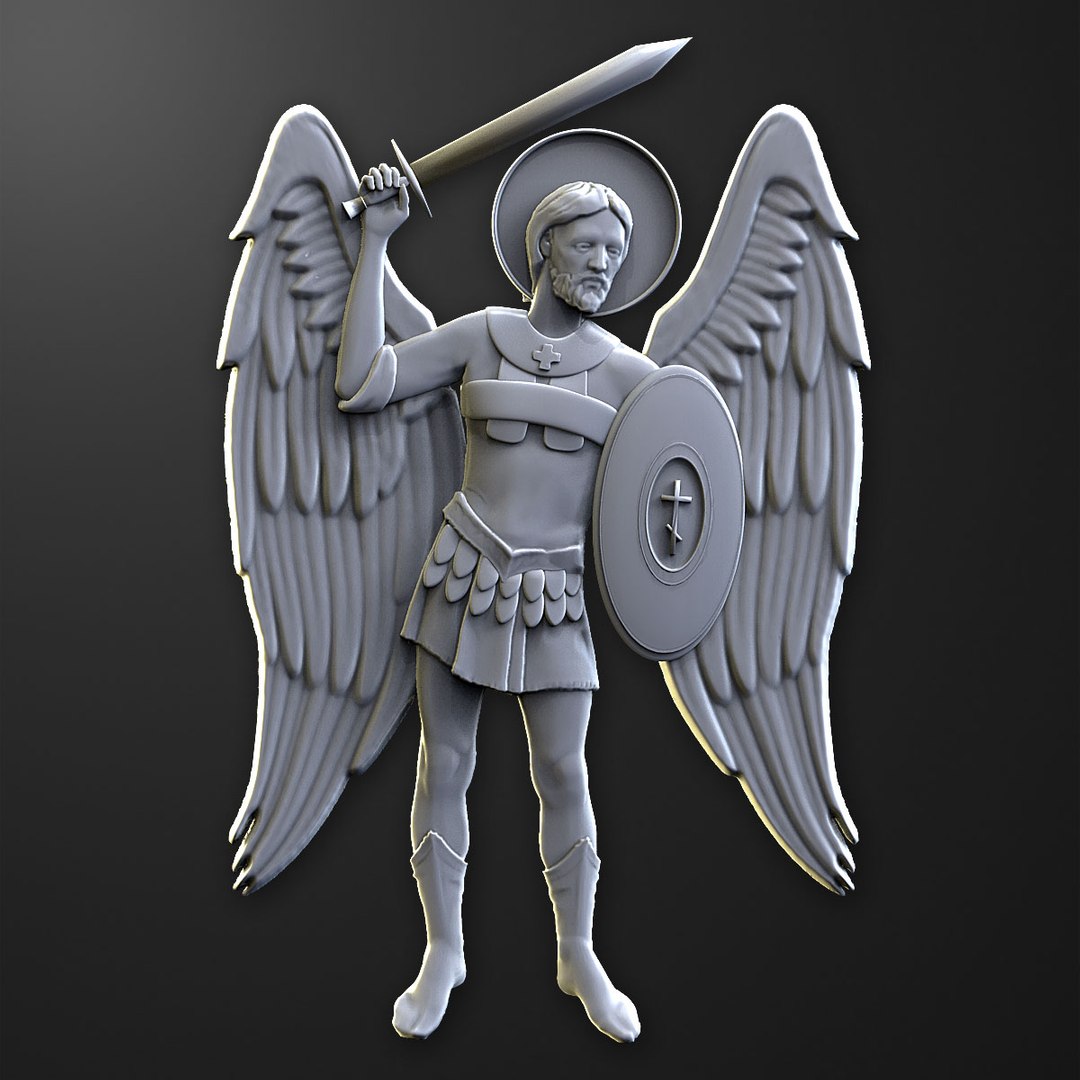 Holy Archangel Michael 3d Max