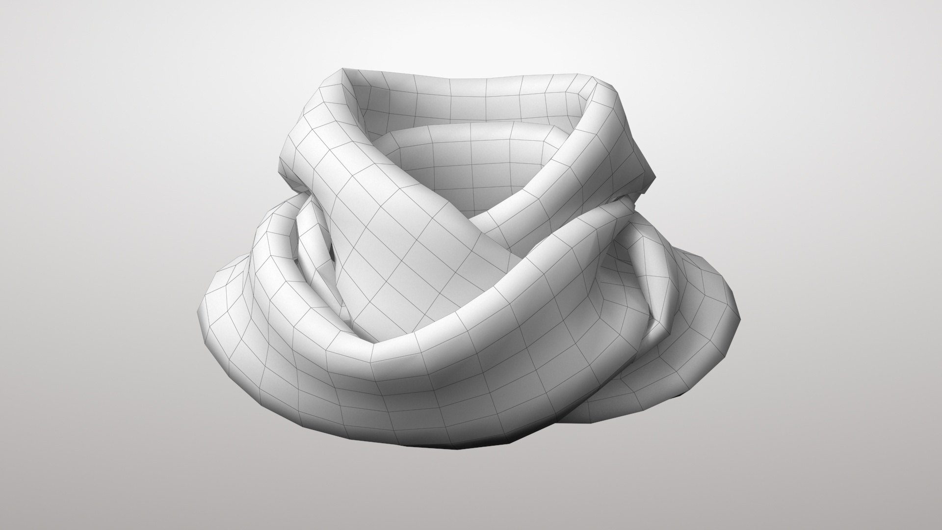3D Scarf 3v PBR - TurboSquid 2160566