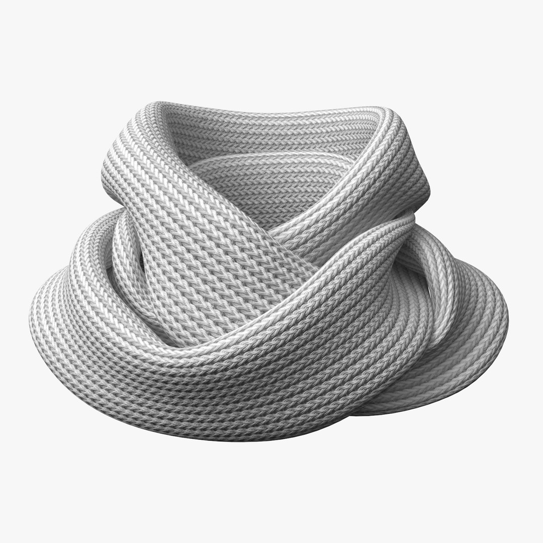 3D Scarf 3v PBR - TurboSquid 2160566