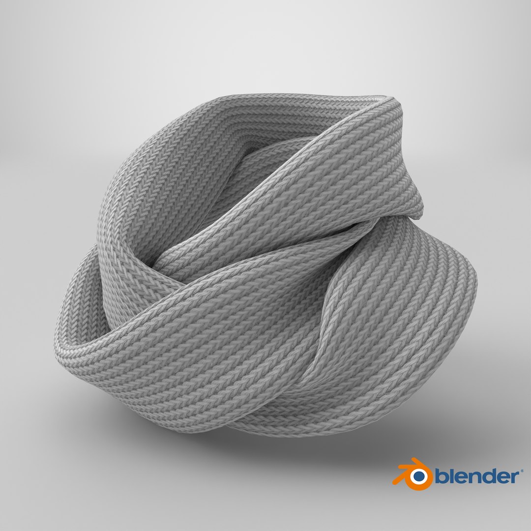 3D Scarf 3v PBR - TurboSquid 2160566