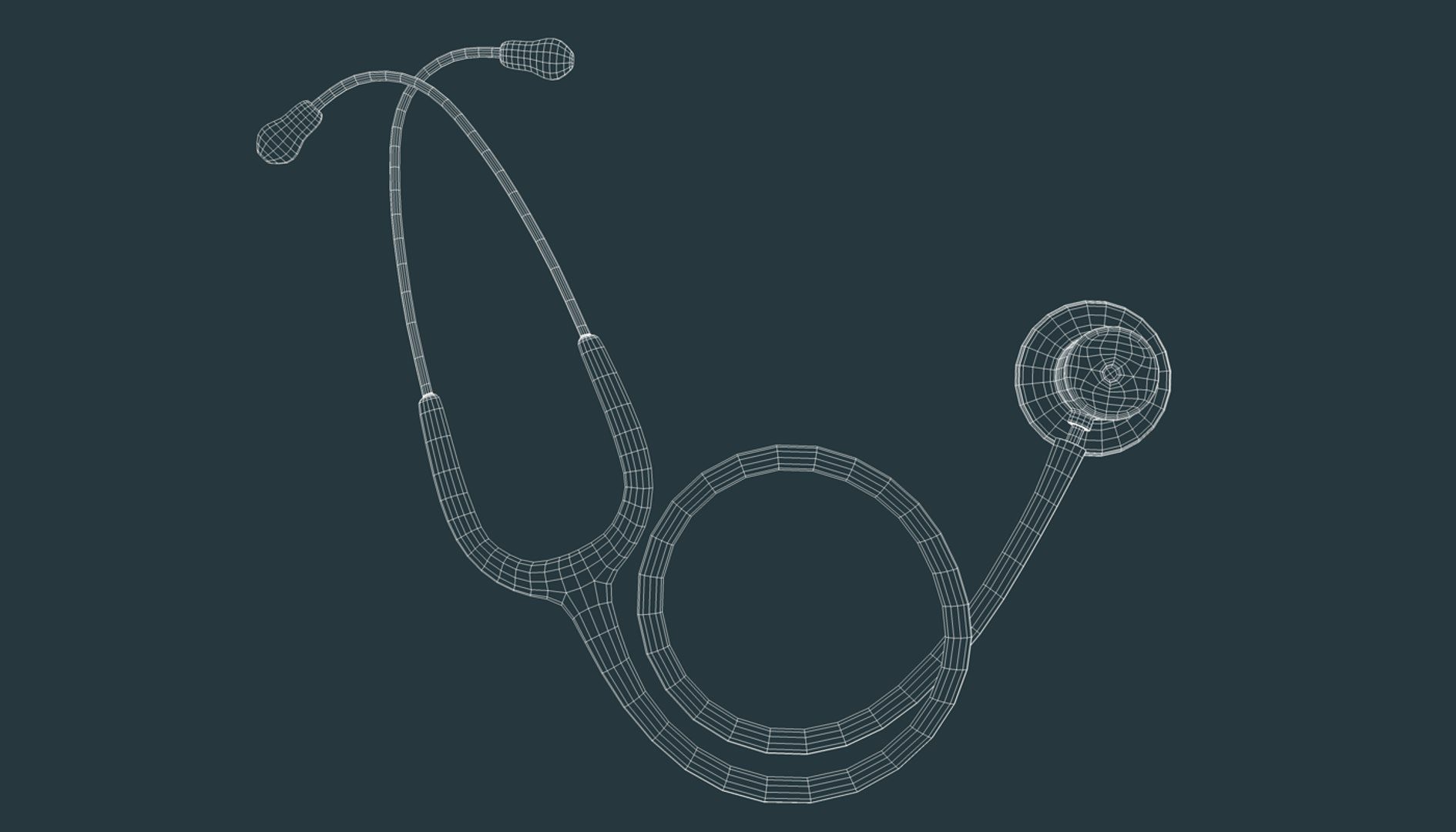 Modern Stethoscope 3D Model - TurboSquid 1310630