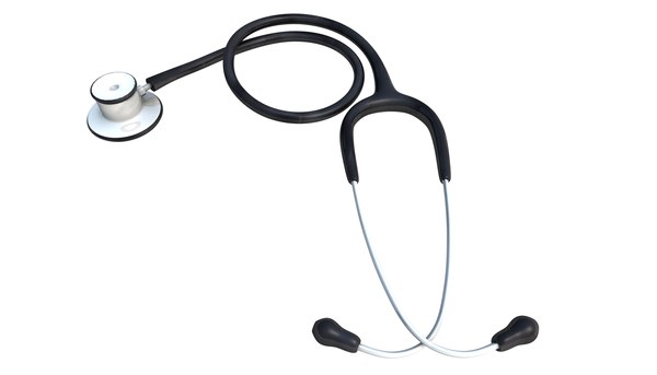 Modern stethoscope 3D model - TurboSquid 1310630