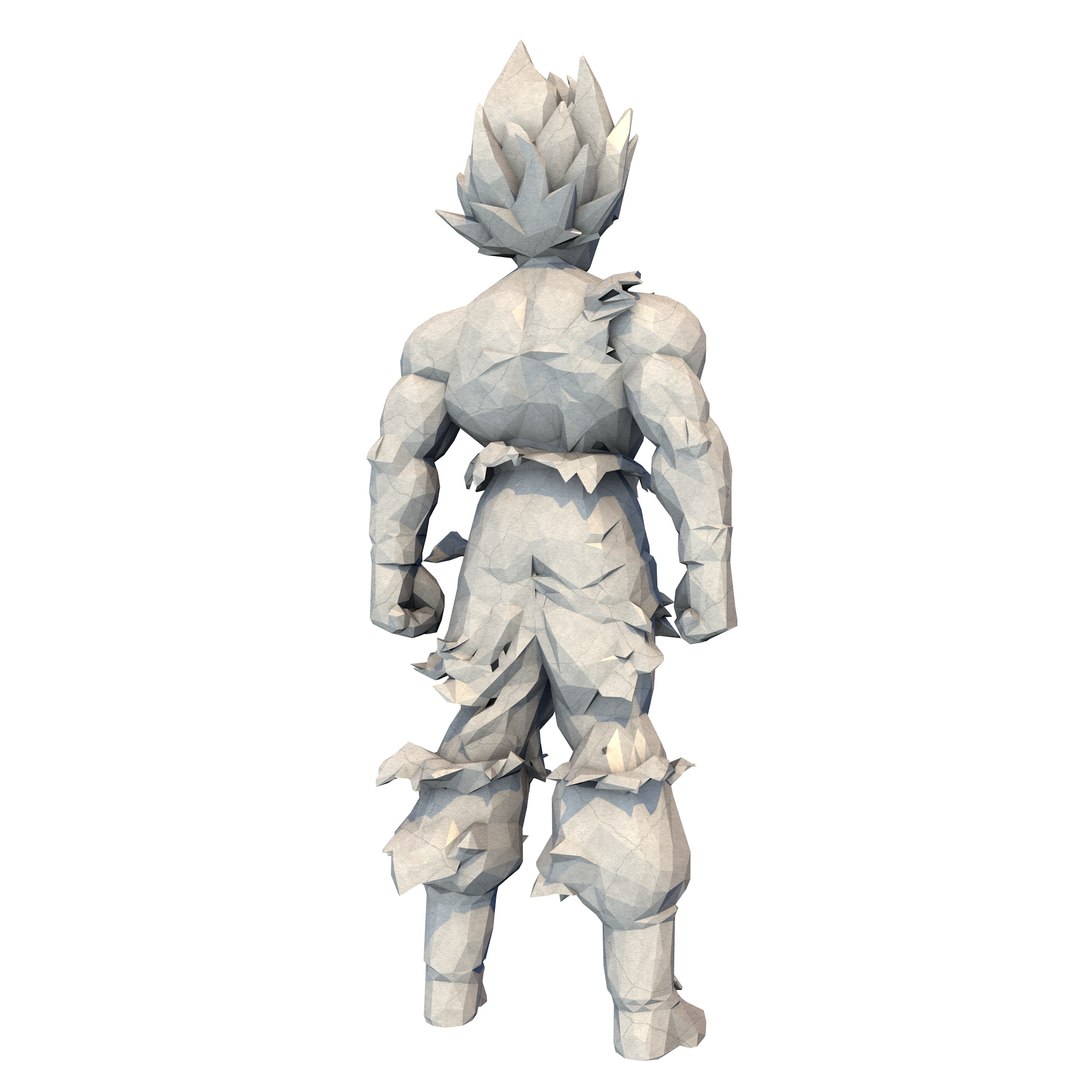 3D Goku Dragon Ball Low Poly 9 - TurboSquid 2418006
