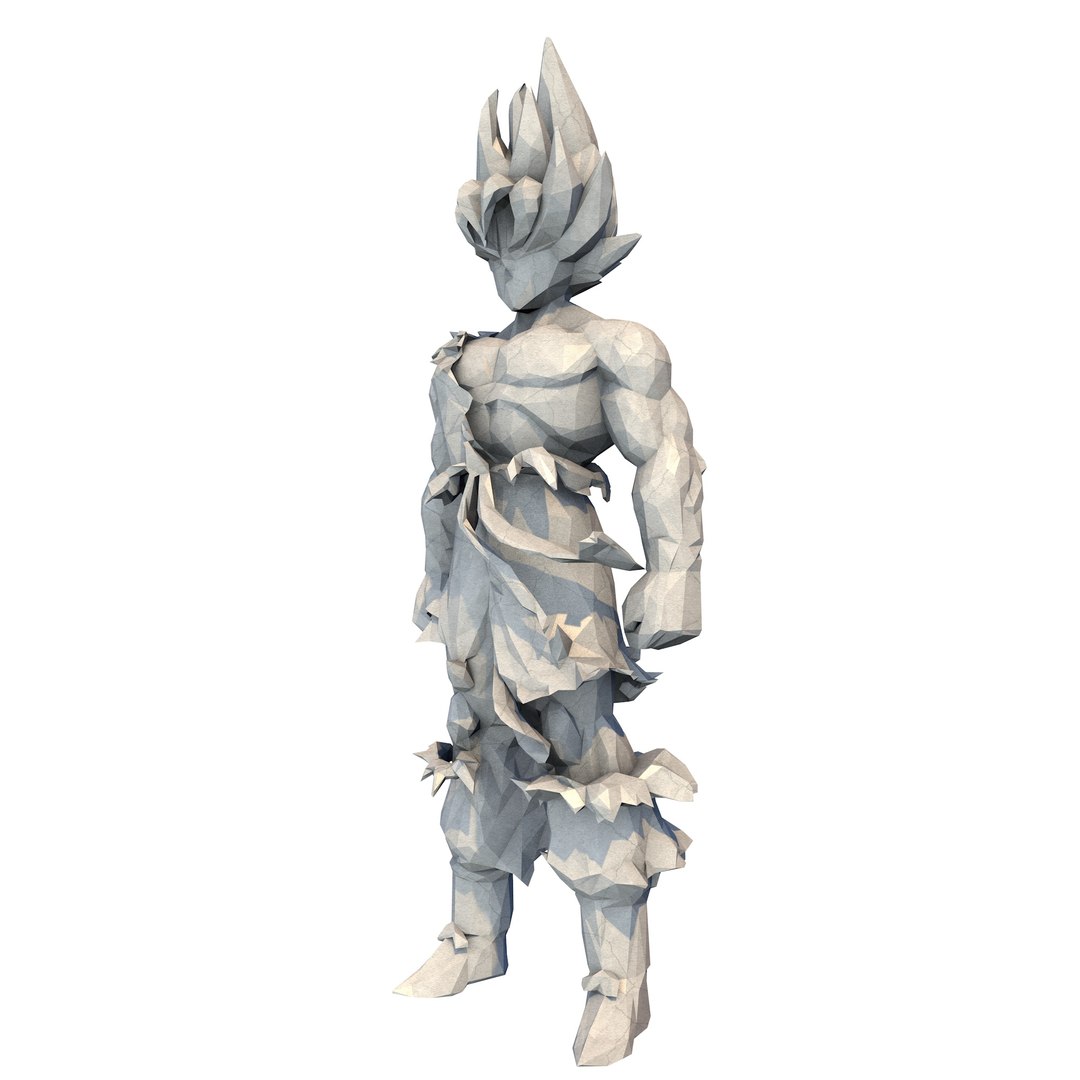 3D Goku Dragon Ball Low Poly 9 - TurboSquid 2418006