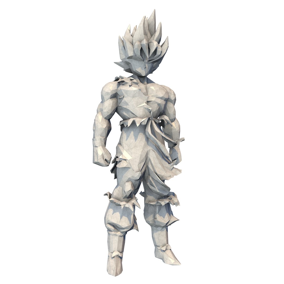 3D Goku Dragon Ball Low Poly 9 - TurboSquid 2418006