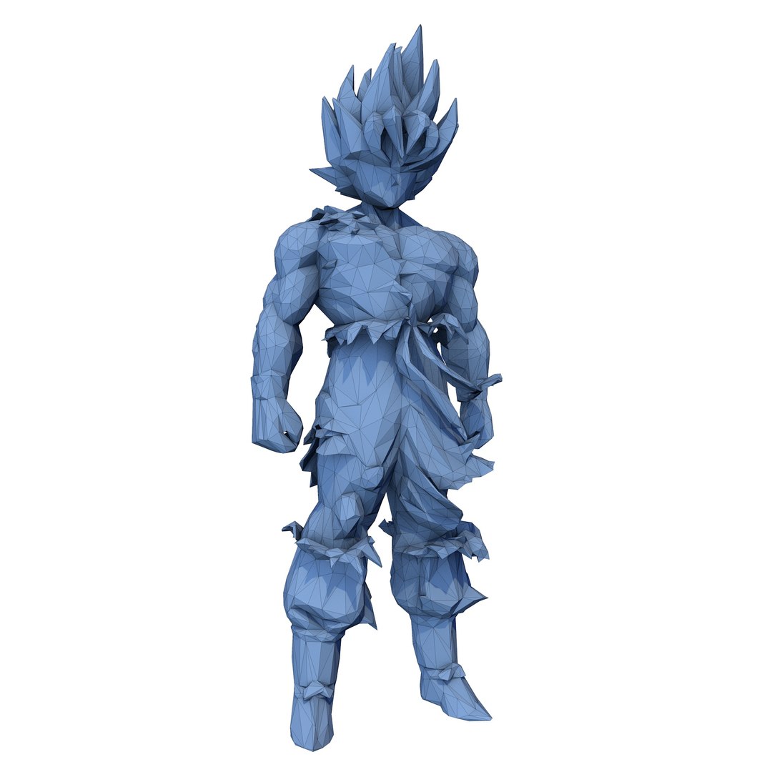 3D Goku Dragon Ball Low Poly 9 - TurboSquid 2418006