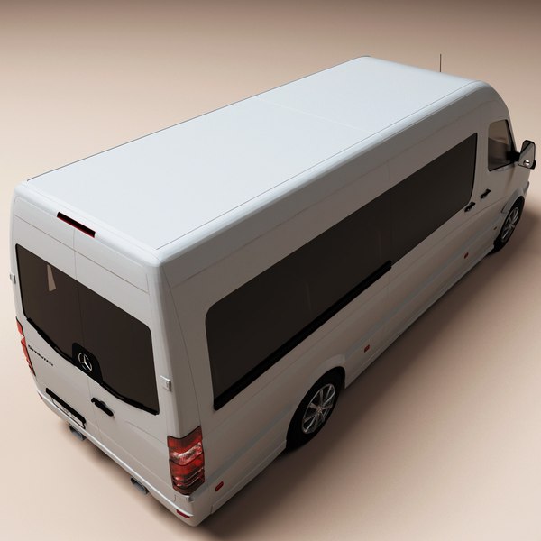 3d mercedes benz sprinter model