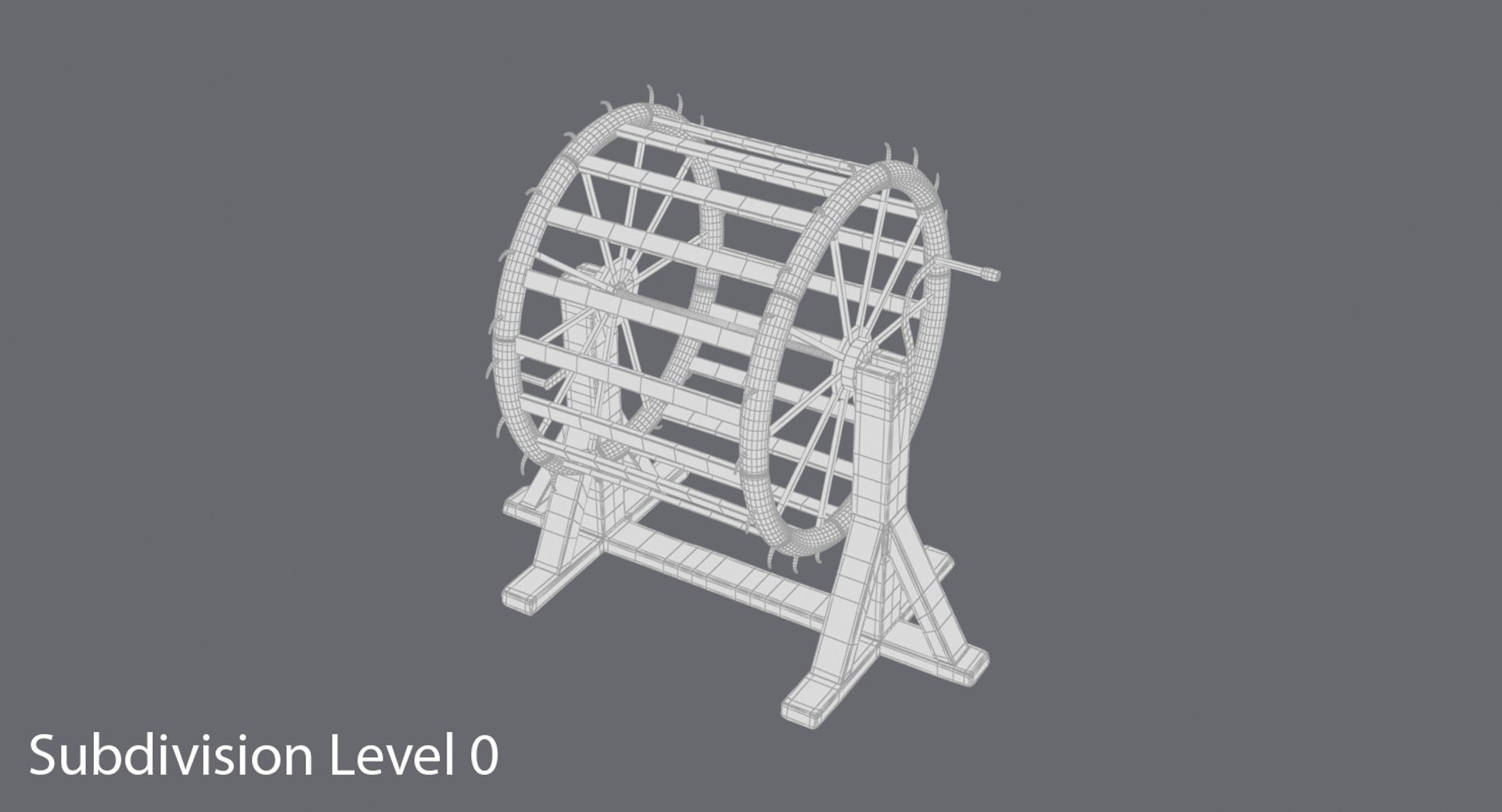 Breaking-wheel 3D Model - TurboSquid 1154459