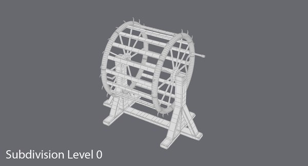 Breaking-wheel 3D model - TurboSquid 1154459