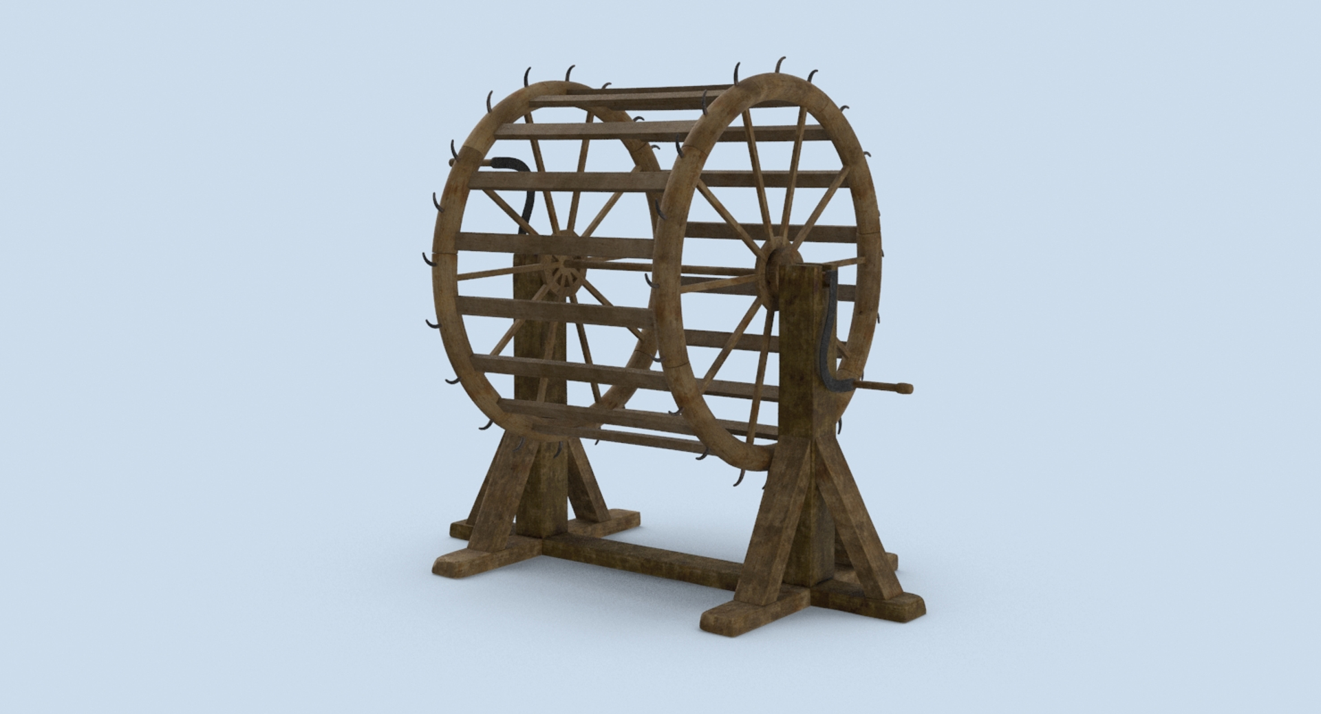 Breaking-wheel 3D Model - TurboSquid 1154459