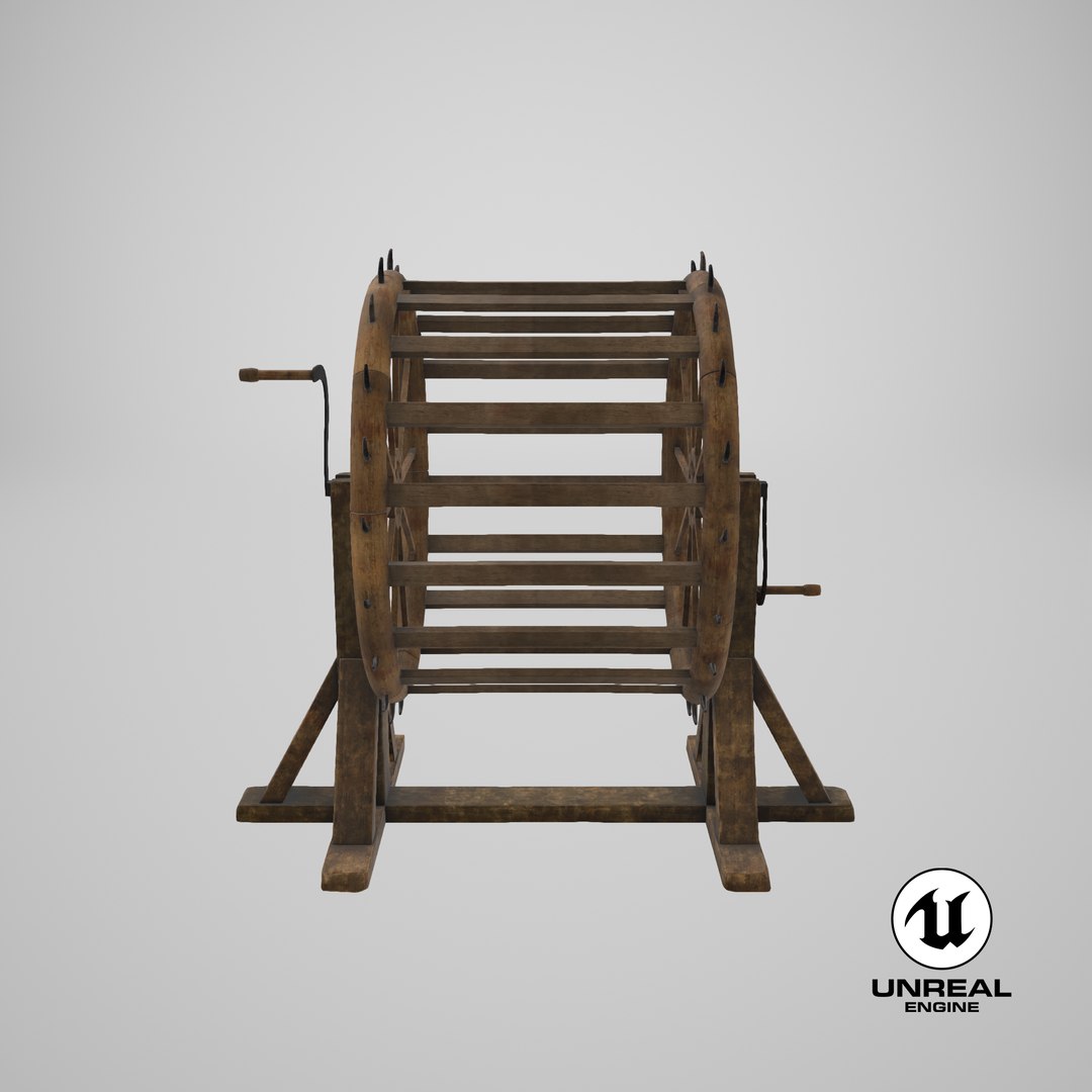 Breaking-wheel 3D Model - TurboSquid 1154459