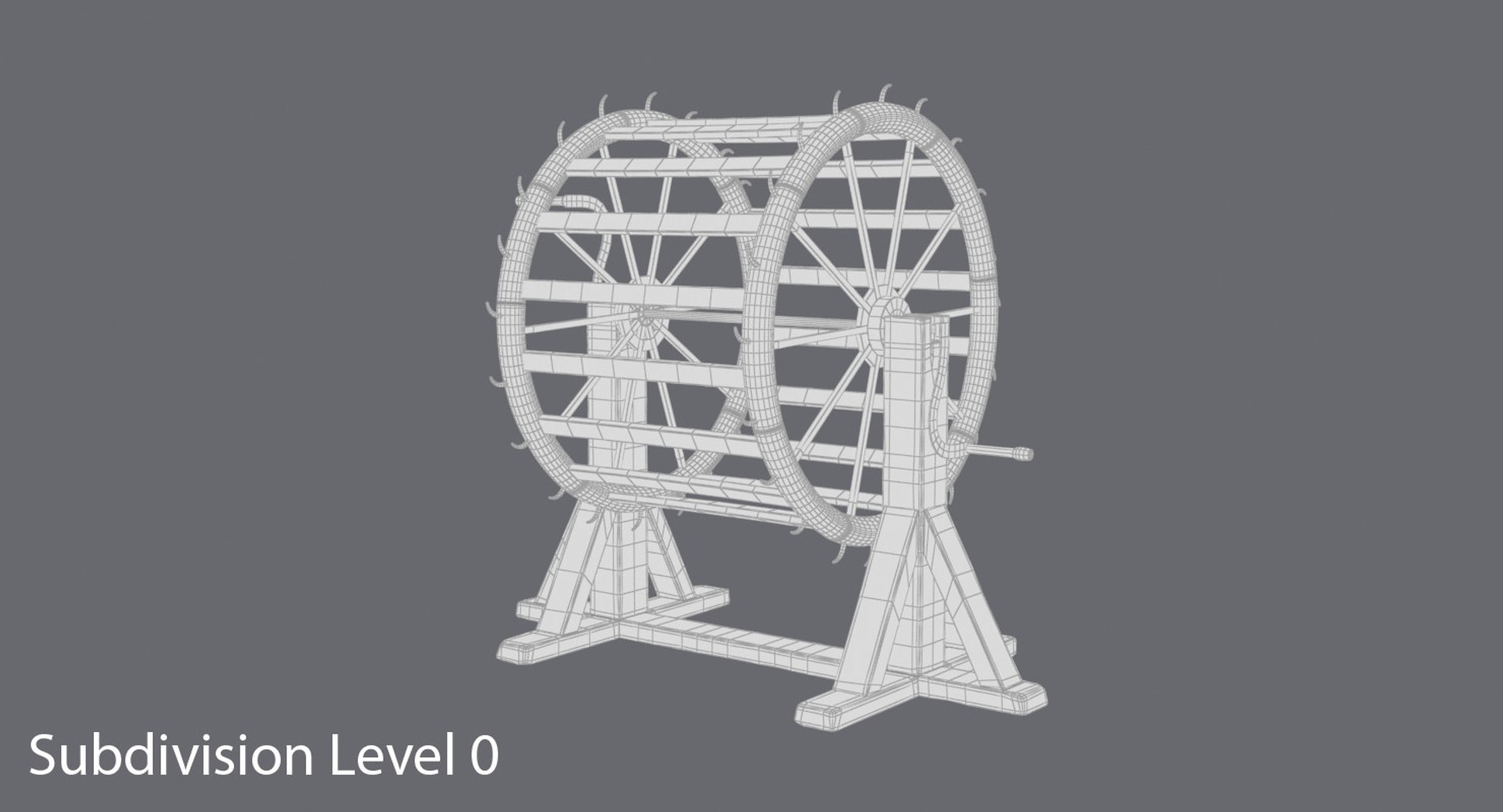 Breaking-wheel 3D Model - TurboSquid 1154459