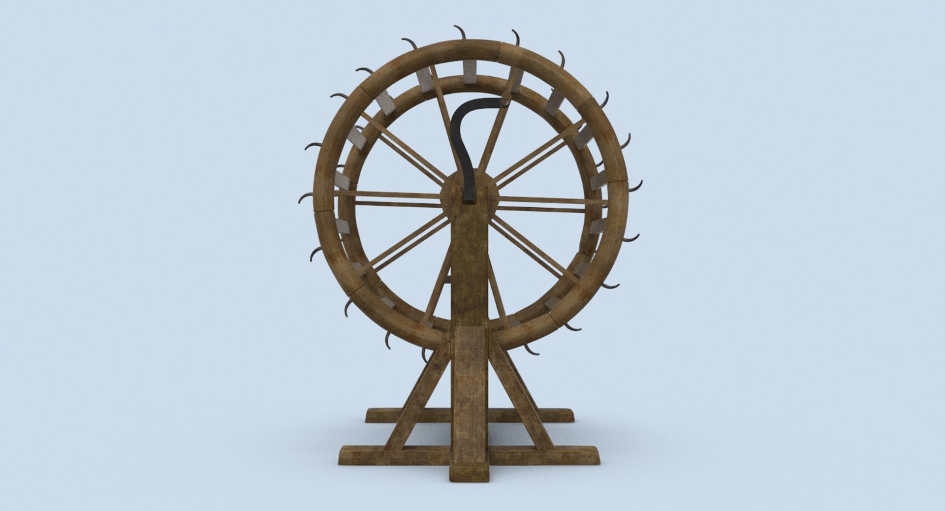 Breaking-wheel 3D Model - TurboSquid 1154459