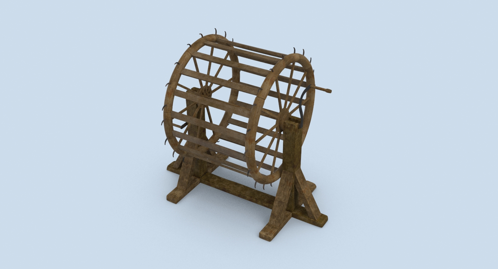 Breaking-wheel 3D model - TurboSquid 1154459