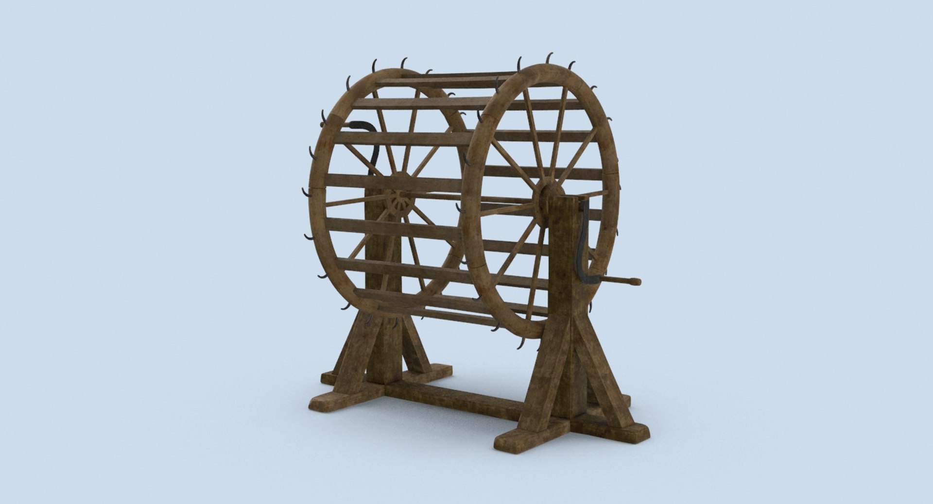 Breaking-wheel 3D Model - TurboSquid 1154459
