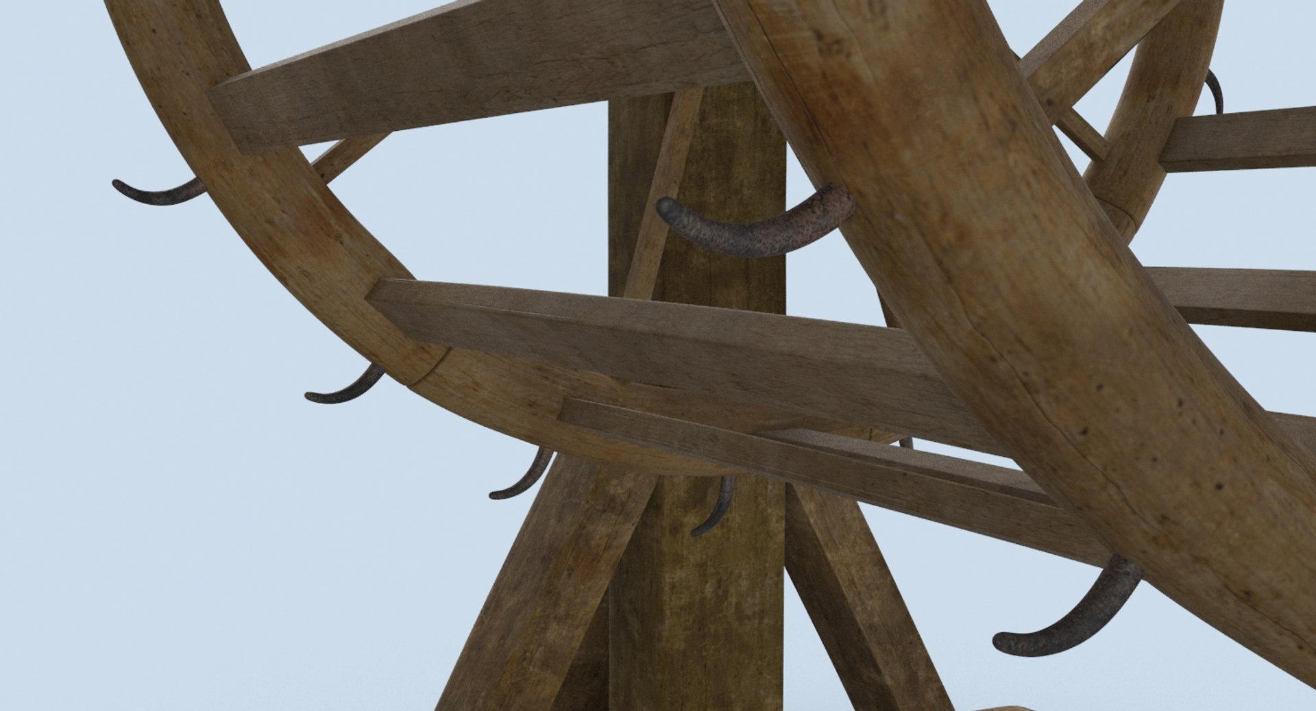 Breaking-wheel 3D Model - TurboSquid 1154459