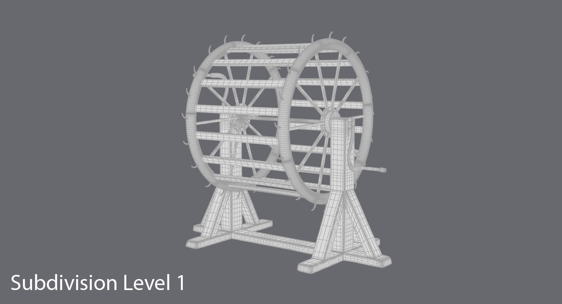 Breaking-wheel 3D Model - TurboSquid 1154459