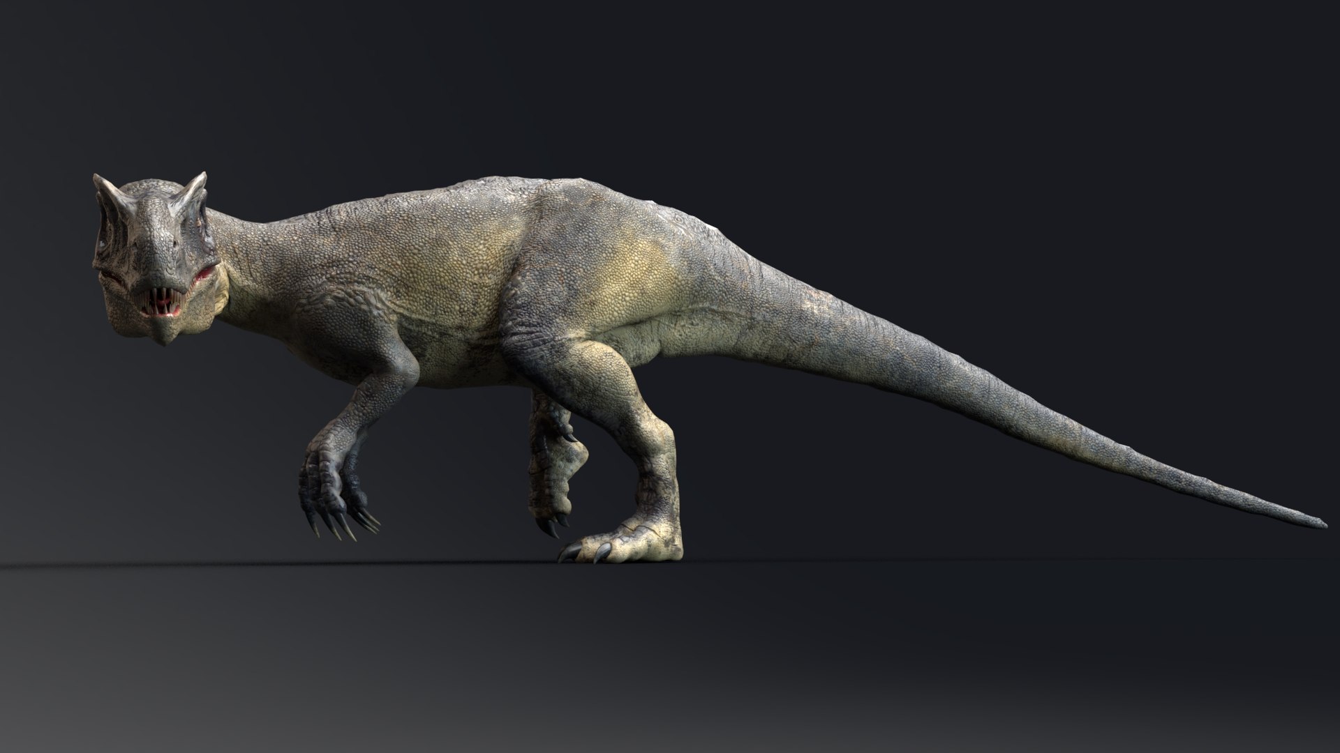 Allosaurus Real Dinosaur 74 Animations Model - TurboSquid 1893110