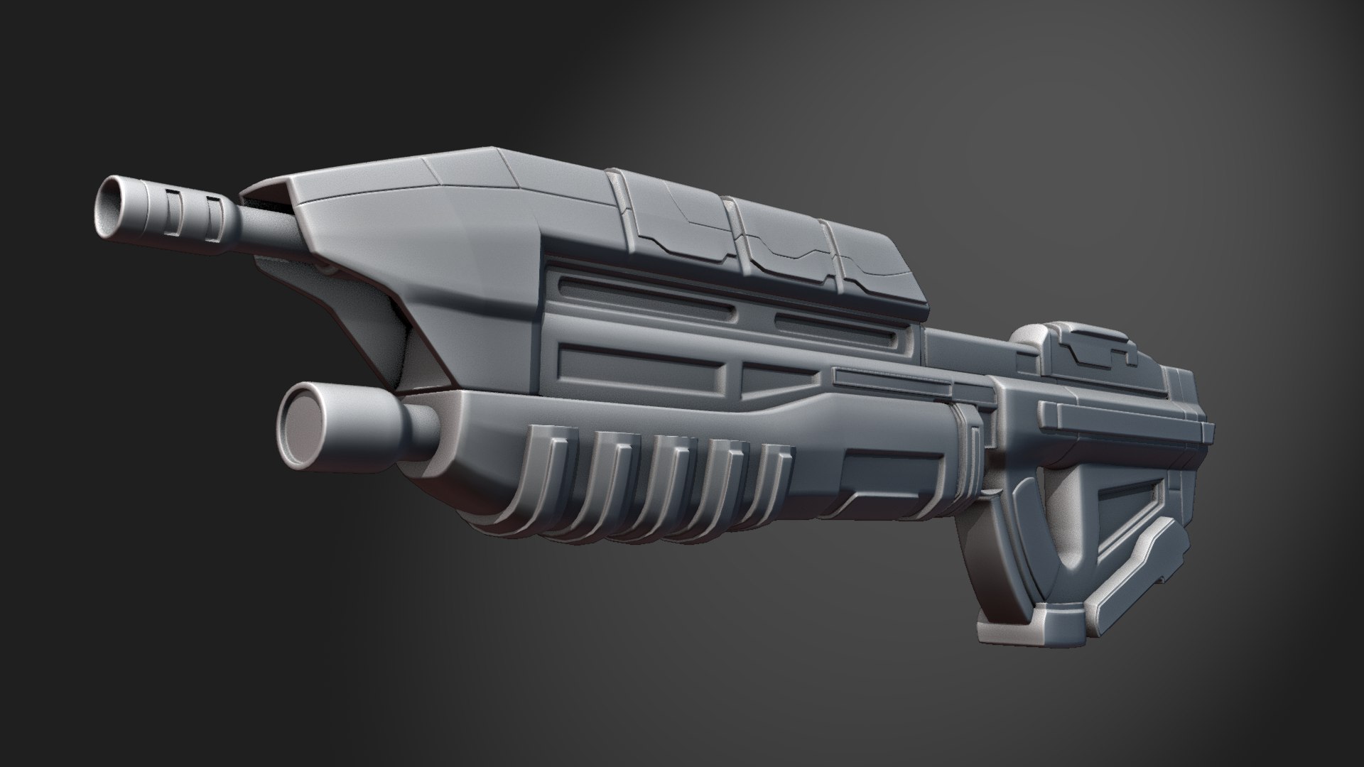 3D MA5B Assault Rifle - TurboSquid 1776320