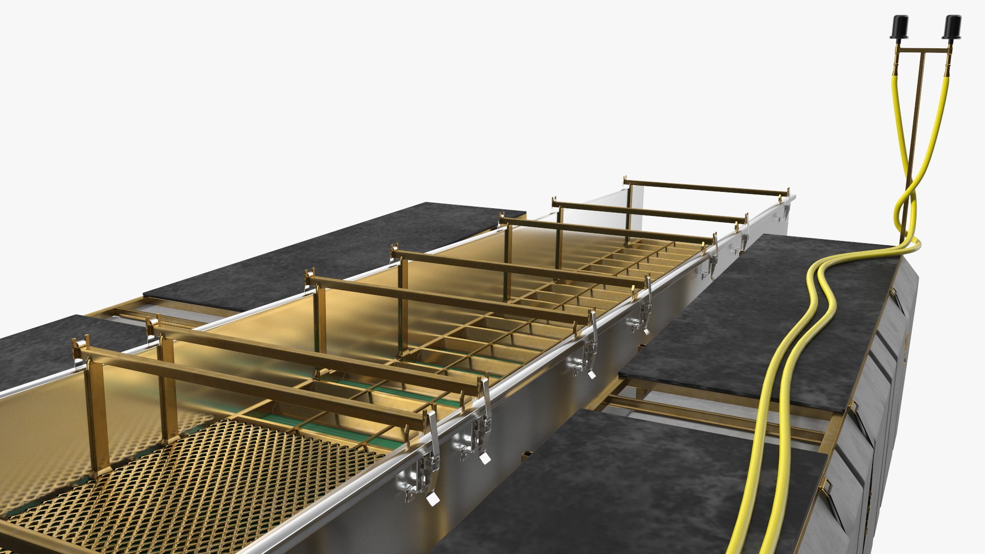 3D model Equipment For Large-Scale Gold and Diamond Mining - TurboSquid ...