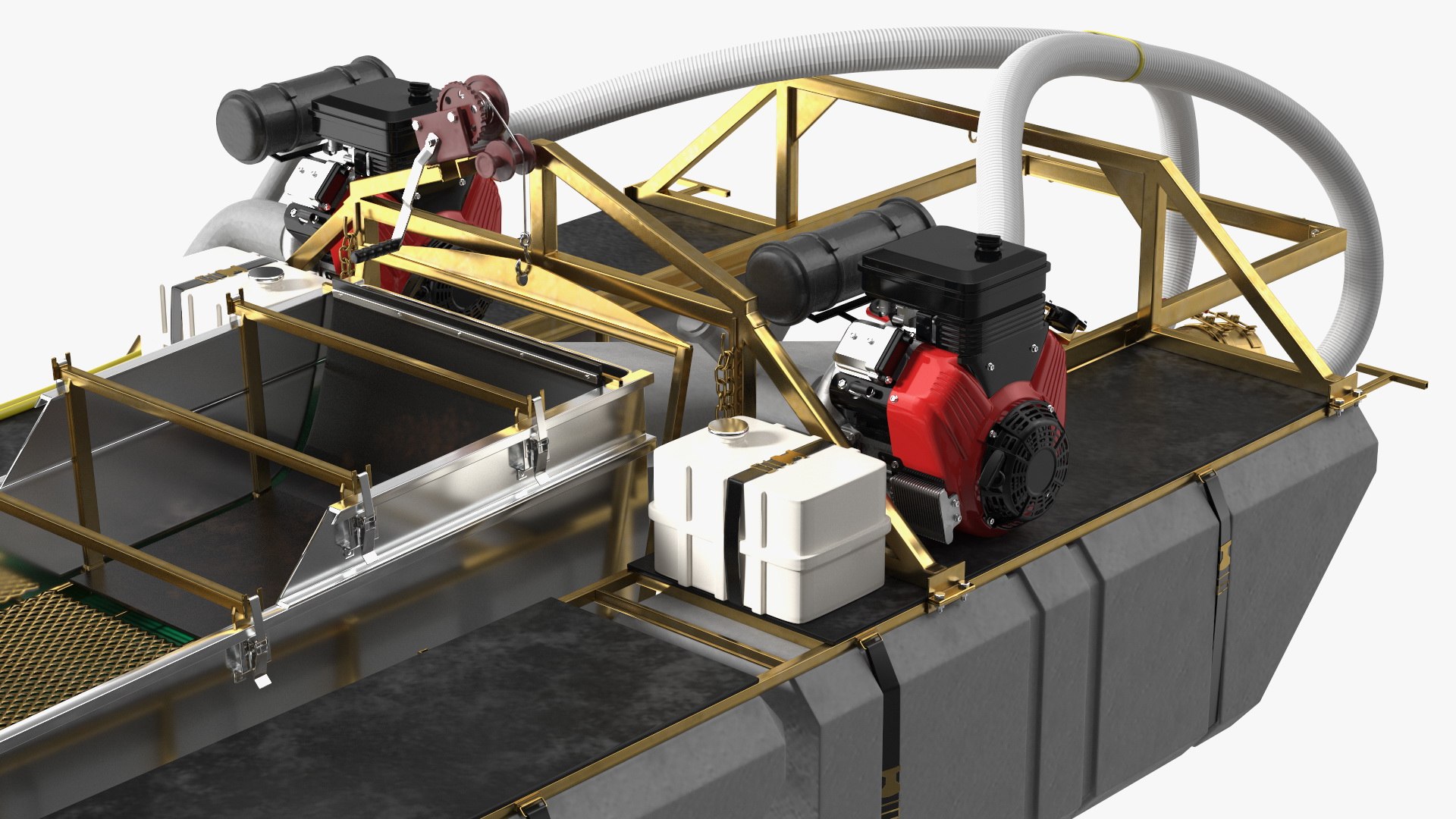 3D model Equipment For Large-Scale Gold and Diamond Mining - TurboSquid ...