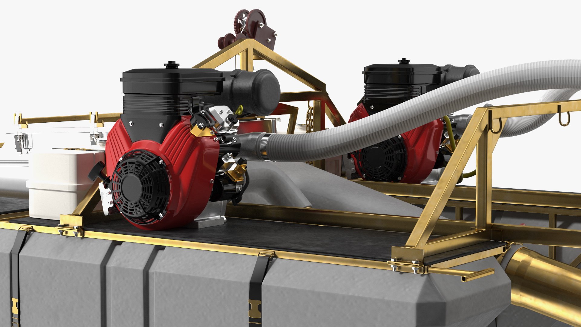 3D model Equipment For Large-Scale Gold and Diamond Mining - TurboSquid ...