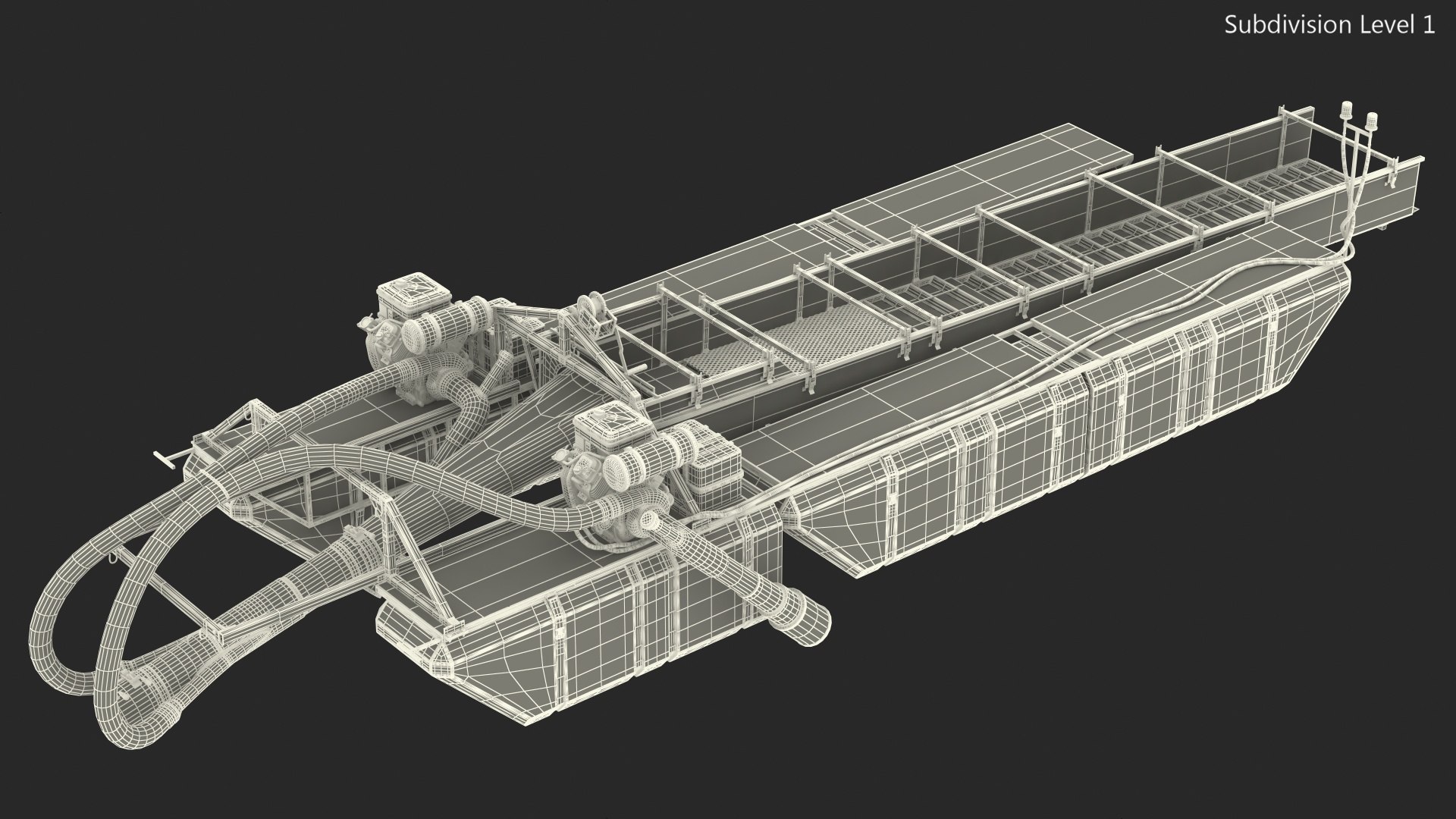 3D model Equipment For Large-Scale Gold and Diamond Mining - TurboSquid ...